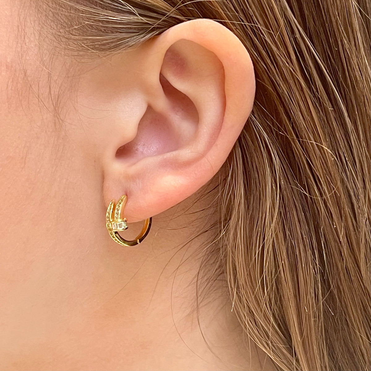 Nail Huggie Hoop | PennyweightsJewelry